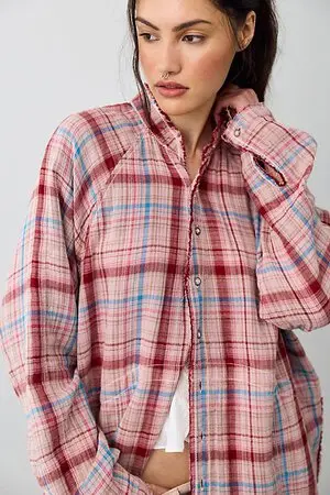 Free People We The Free Tunic - Mauve Combo
