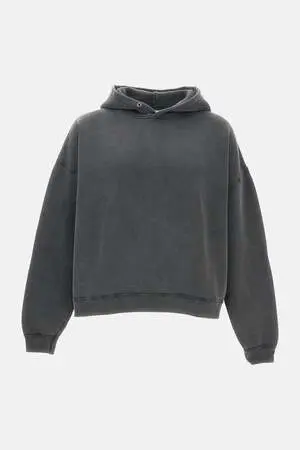 SUNFLOWER Organic Cotton Oversized Hoodie - Grigio