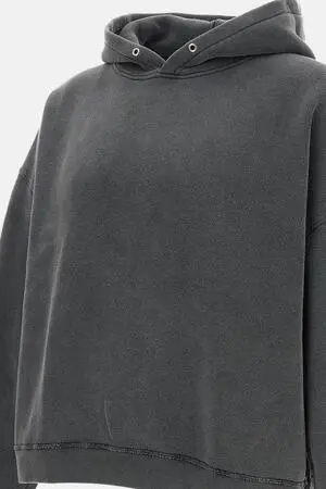 SUNFLOWER Organic Cotton Oversized Hoodie - Grigio