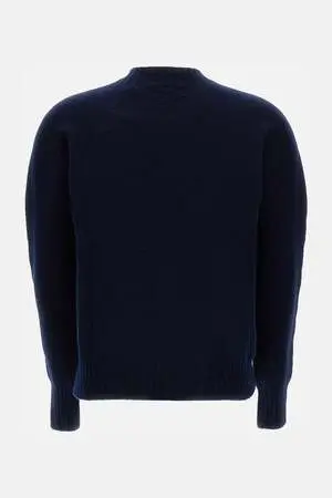 DRUMOHR Wool Jersey-knit Mock Neck Sweater