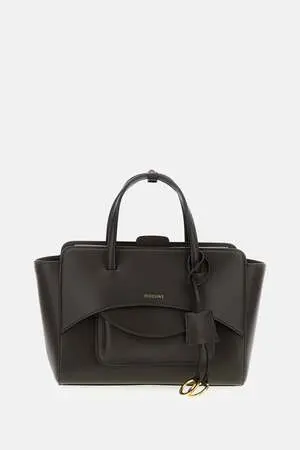 HIDESINS Leather Shoulder Bag - Marrone