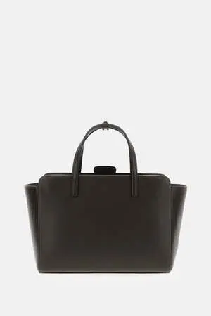 HIDESINS Leather Shoulder Bag - Marrone