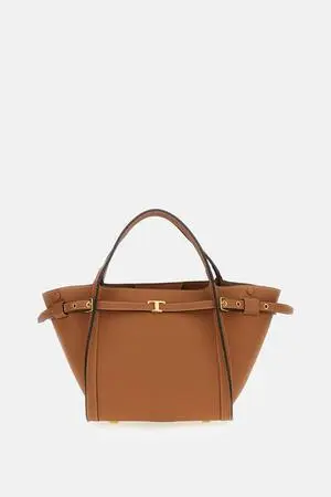 TOD'S Tim Shopping Bag Small - Brown