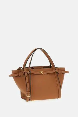 TOD'S Small Tim Shopping Bag - Brown