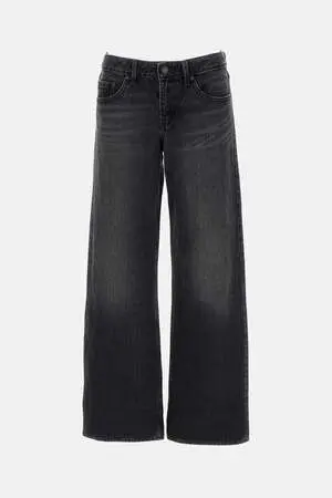 LEVI'S Low Rise Wide Leg Jeans - Black