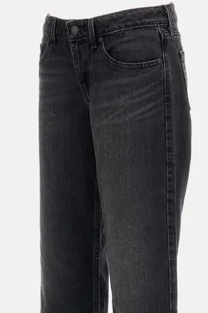 LEVI'S Low Rise Wide Leg Jeans - Black
