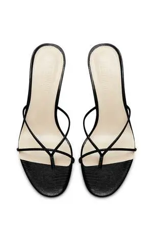 Femme La Sicilian Slipper Noir - Black