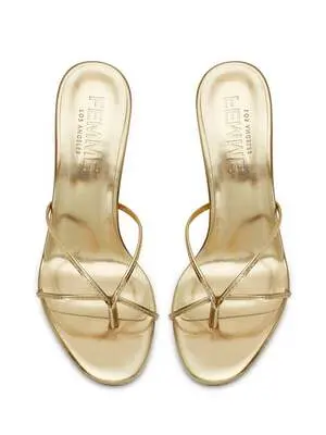 Femme La Sicilian Slipper - Gold