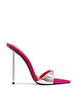 FEMME Whiskey Slipper Platinum/pink - Red