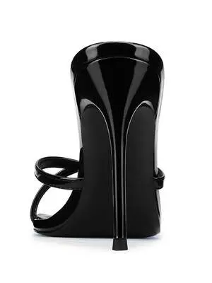 Femme La Donatella 100 Stiletto Heel - Black