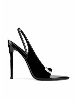 Femme La Riviere Slingback Stiletto Heel - Black