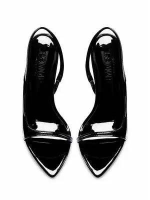 Femme La Riviere Slingback Stiletto Heel - Black