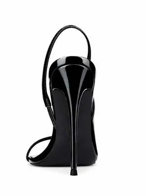 Femme La Riviere Slingback Stiletto Heel - Black