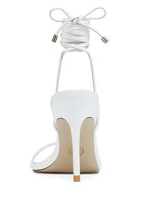 Femme La 3.0 Barely There Lace Up Heel