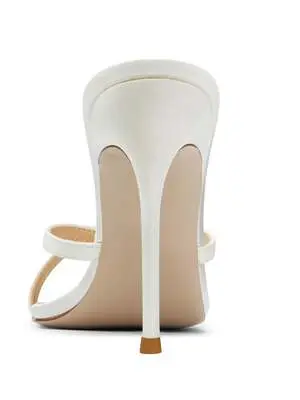Femme La Donatella 100 Stiletto Heel - White