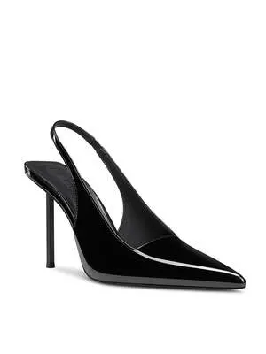Femme La G63 Slingback Patent Stiletto Pumps