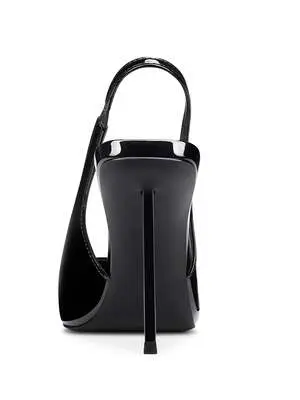 Femme La G63 Slingback Patent Stiletto Pumps