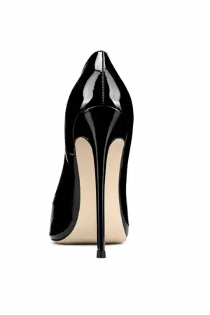 Femme La Rum Pump Stiletto Heels - Black