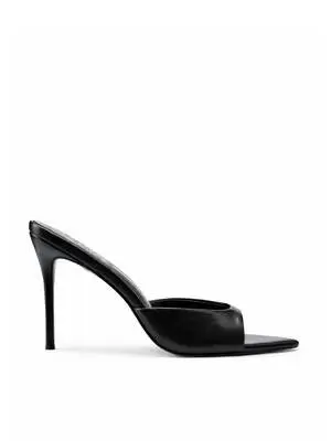 Femme La Bella Slipper Stiletto Heel Mule - Black