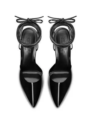FEMME The Luisa Lace Up Glazed Noir