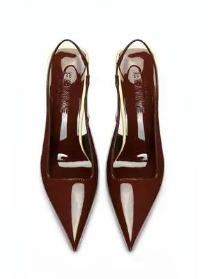 Femme La G63x Slingback 120 Two Tone - Brown