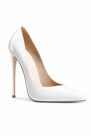 Femme La Rum Pump Salt - White