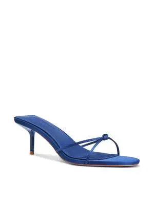 Femme La Maeve Slipper, Stiletto Heel, Open-toe, Slip-on - Blue
