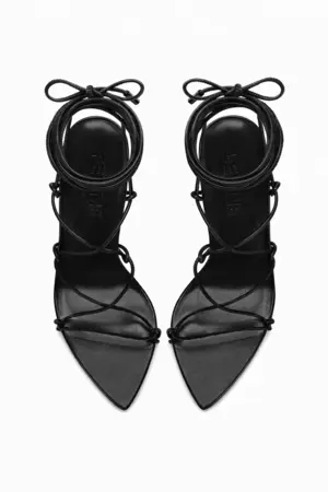 Femme La Sin Lace Up Noir