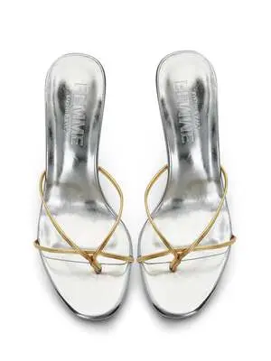 Femme La Sicilian Slipper - Gold