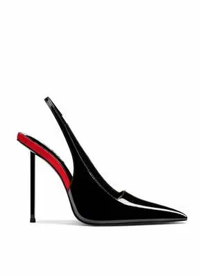 Femme La G63x Slingback 120 2 Tone - Black