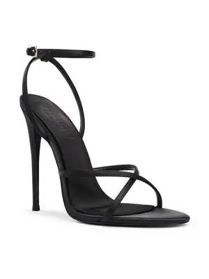 Femme La Ale Sandal Satin Stiletto Heel