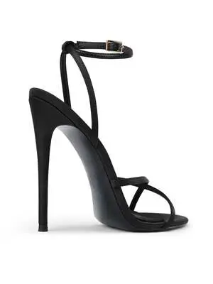 Femme La Ale Sandal Satin Stiletto Heel