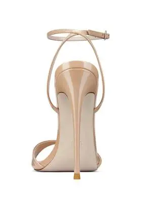 Femme La Gg Heel Patent - Nude
