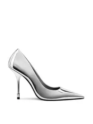Femme La Pulse Pump Platinum Stiletto Heel - Silver
