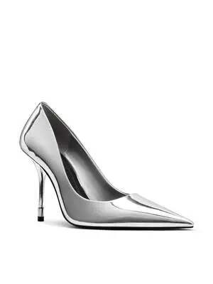 Femme La Pulse Pump Platinum Stiletto Heel - Silver