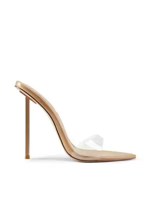 Femme La Whiskey Stiletto Slipper - Nude