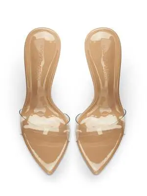 Femme La Whiskey Stiletto Slipper - Nude