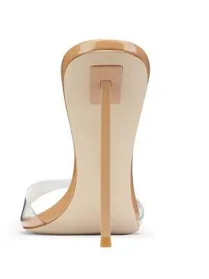 Femme La Whiskey Stiletto Slipper - Nude