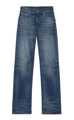 HAIKURE Haikure Star Rigid Mid-Rise Wide-Leg Jeans