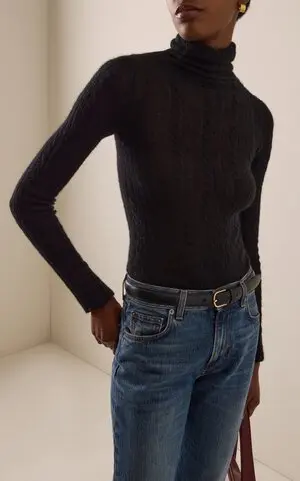 HAIKURE Margie Turtleneck Wool-blend Bodysuit