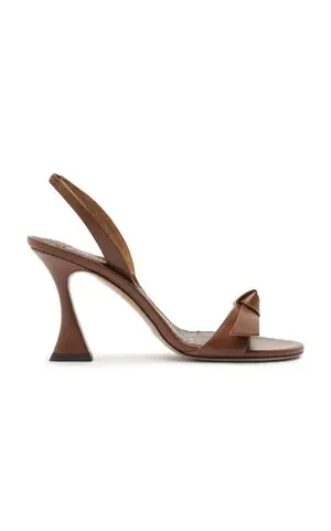 ALEXANDRE BIRMAN Clarita Leather Slingback Sandals