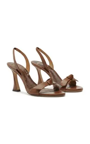 ALEXANDRE BIRMAN Clarita Leather Slingback Sandals