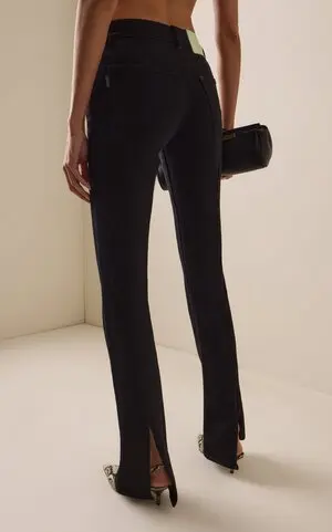 HAIKURE Chewy Rigid Mid-rise Straight-leg Jeans