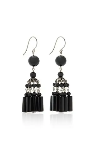 SOPHIE BUHAI Petite Flamenco Onyx Earrings