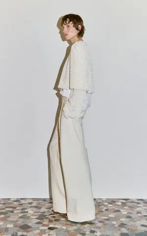 DARKPARK Danielle Wool Wide Leg Trousers