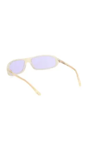 TOM FORD Addison Wrap-frame Acetate Sunglasses - Purple