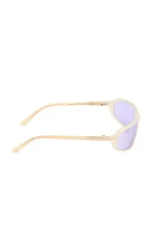 TOM FORD Addison Wrap-frame Acetate Sunglasses - Purple