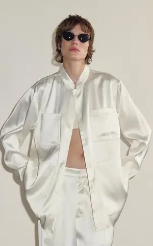 DARKPARK Keira Multi-pocket Shirt - White