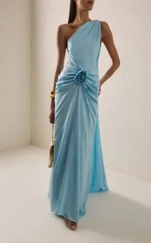 DEME Exclusive Marita Silk Maxi Dress