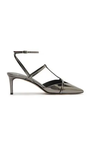 ALEXANDRE BIRMAN Serena Leather Pumps - Grey